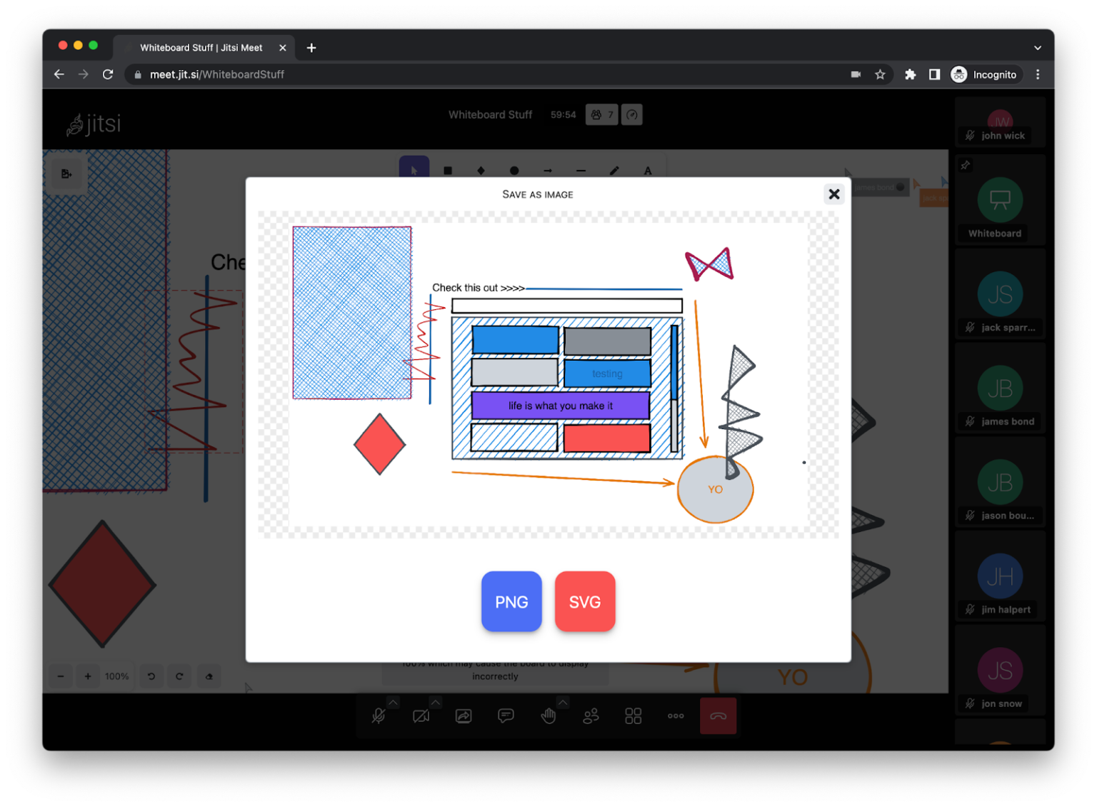 Introducing whiteboards in Jitsi Meet - Jitsi